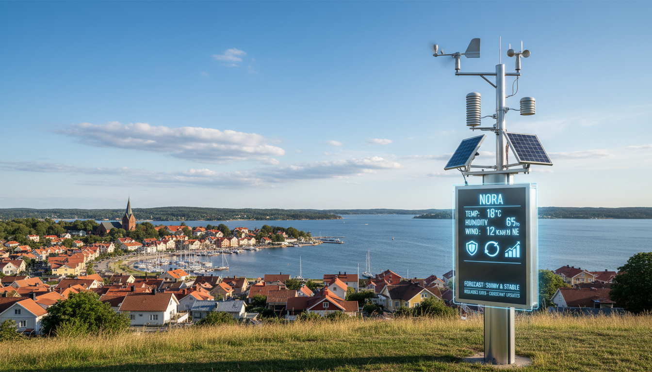 Väder för Nora stabil prognos och uppdateringar – Delice